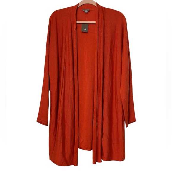 J. Jill | Sweaters | J Jill Fall Autumn Open Front Cardigan Woolviscose ...